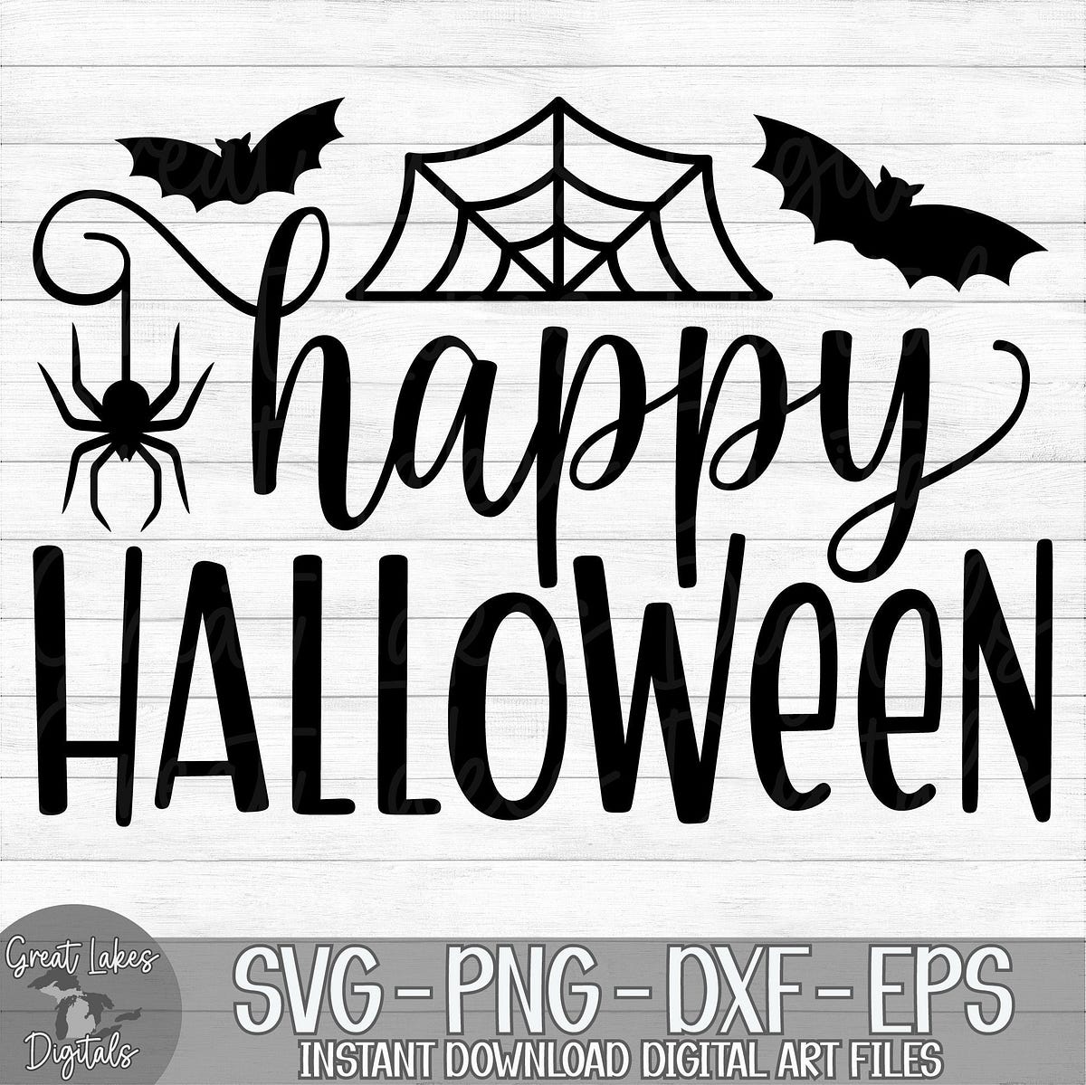 Happy Halloween — Instant Digital Download — svg, png, dxf, and eps ...