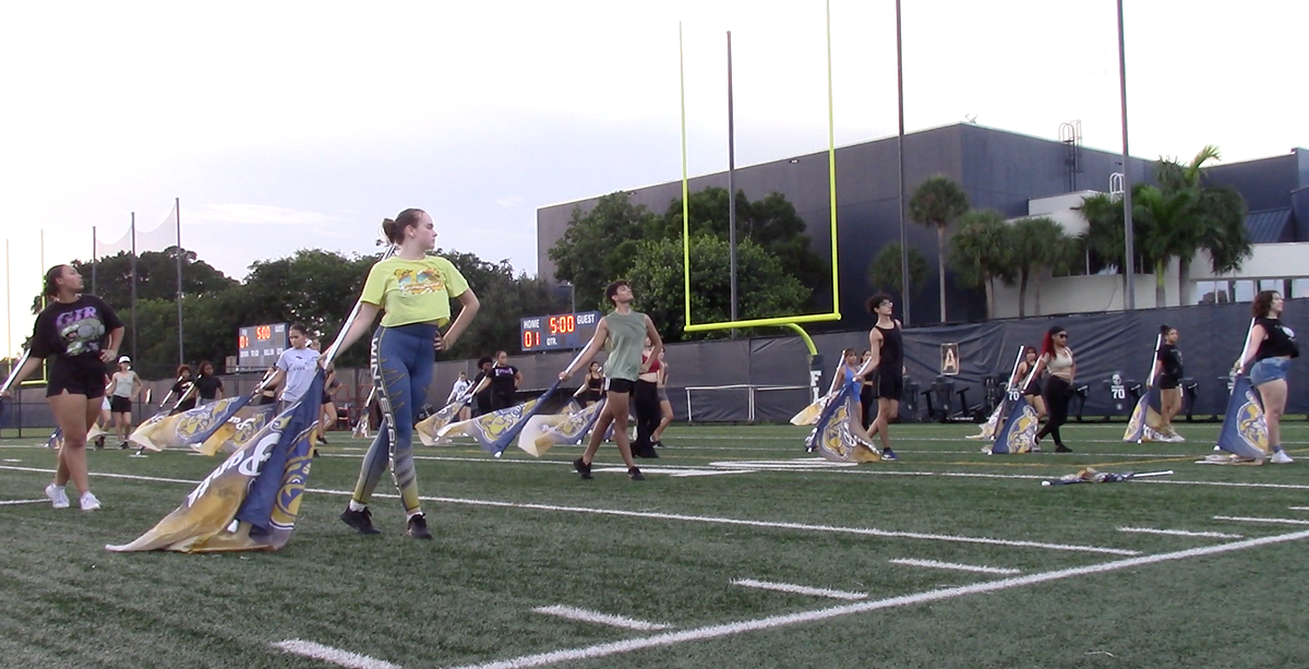 Tossing to New Heights: FIU Color Guard | by Daniel Barban | Multimedia Production I | Sep, 2024 ...