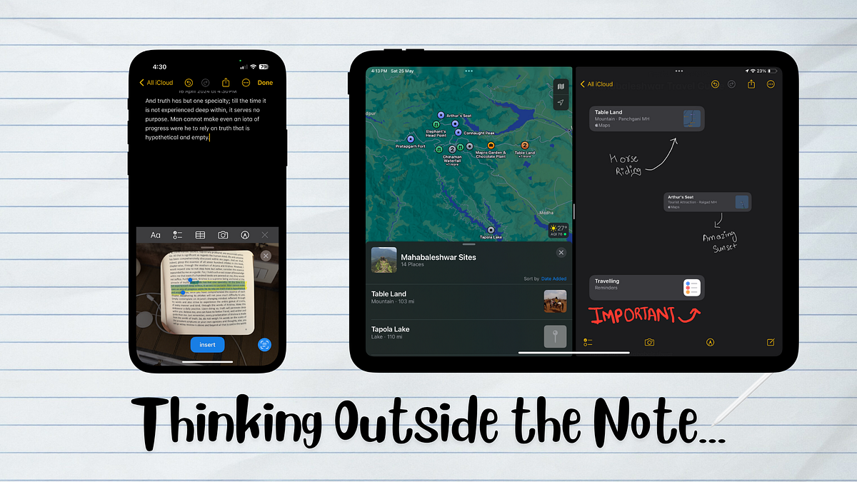 Thinking Outside the Note: 5 Unique Ways of Using Apple Notes on iPhone ...