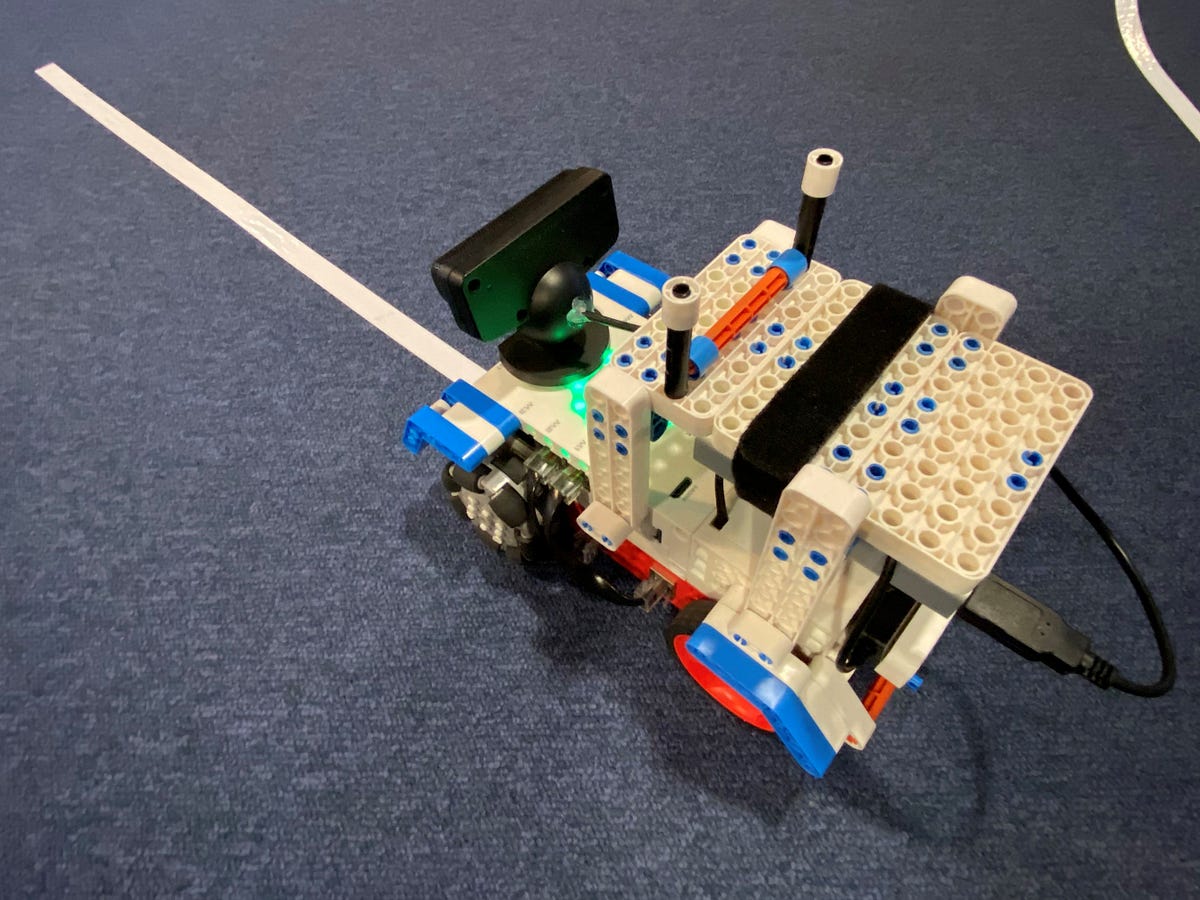 Camera-based line following with the Revolution Robotics Challenge Kit ...