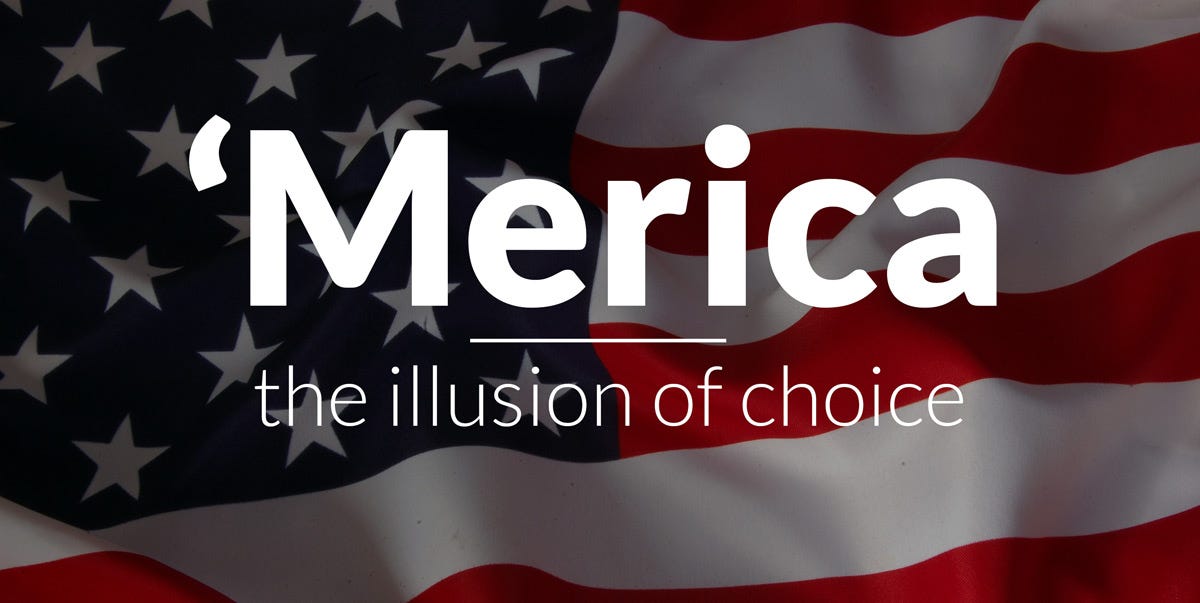 ‘Merica—an illusion of choice.. Big Mac or Whopper? | by Joshua Sopko ...
