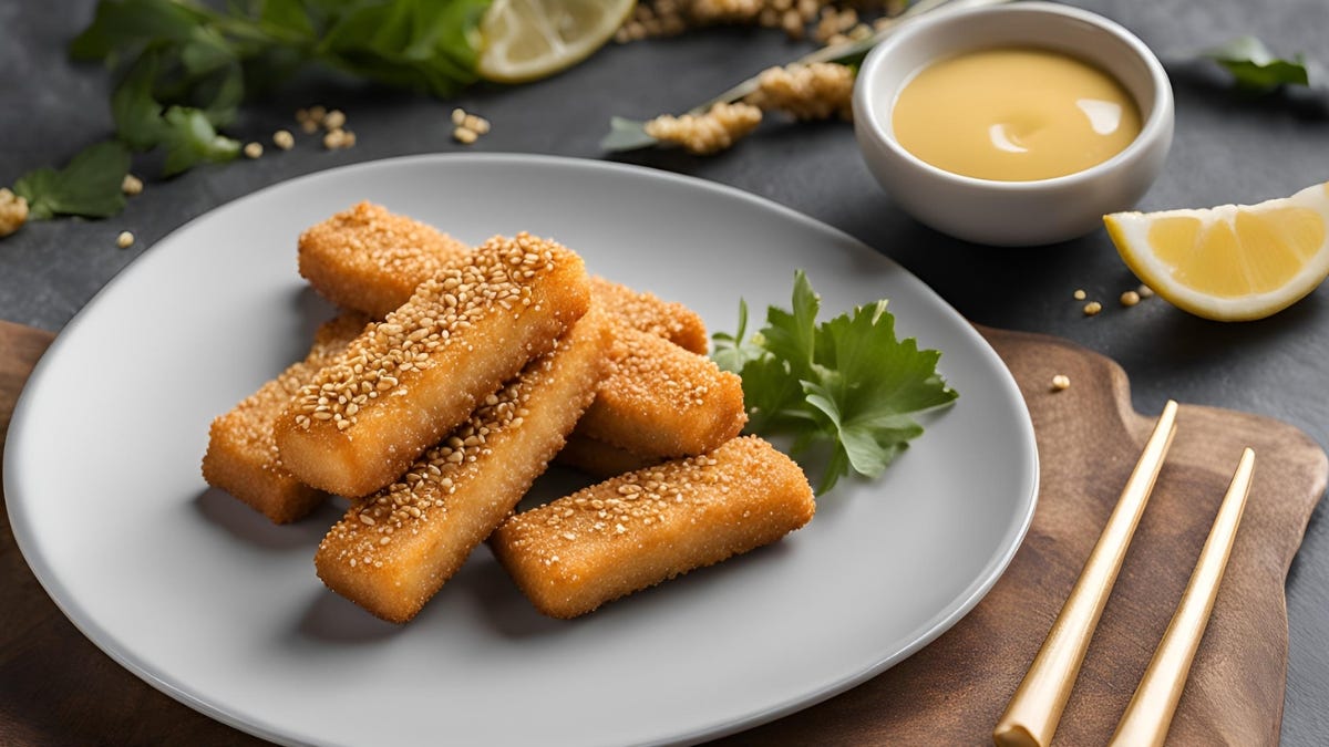 🐟Sesame Fish Fingers — A Flavorful Twist on a Classic Snack! 🍽️ | by ...