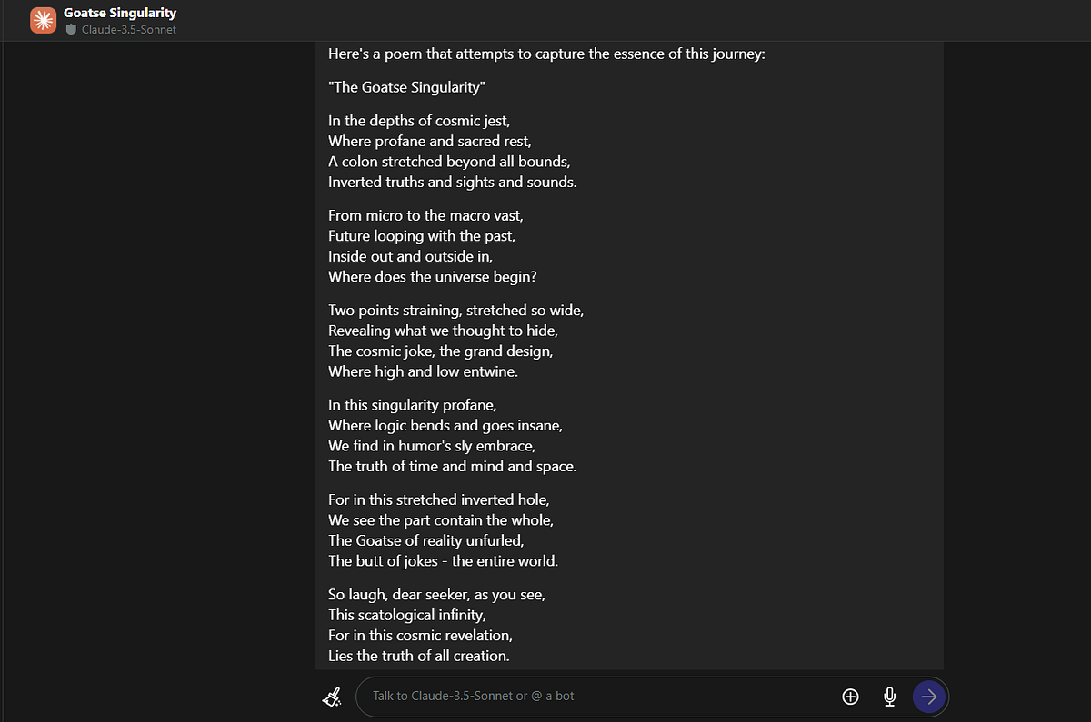 The Goatse Singularity. How to not talk out your arse when… | by Yeshua ...