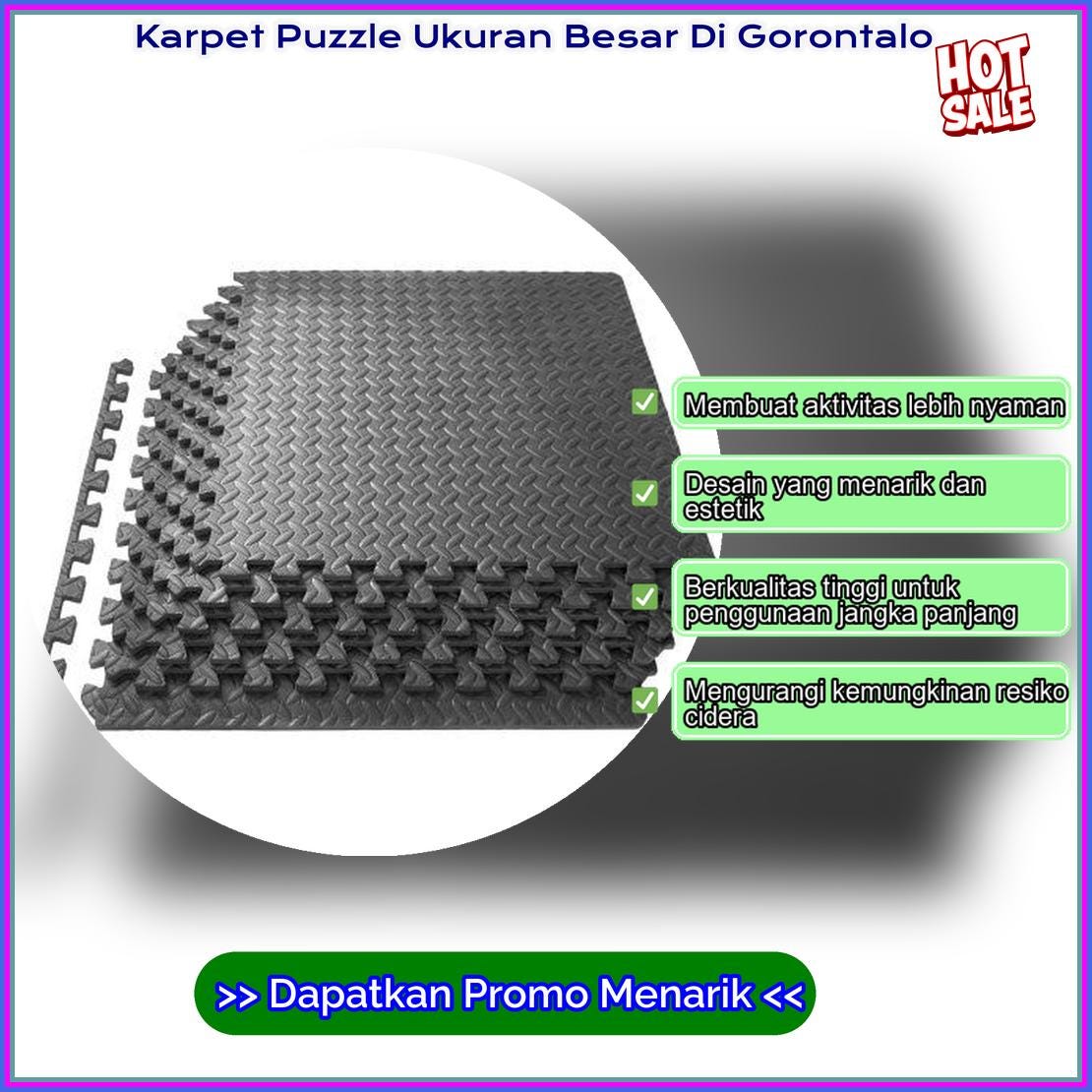 Karpet Puzzle Ukuran Besar Di Gorontalo - Matras Puzzle Tebal - Medium