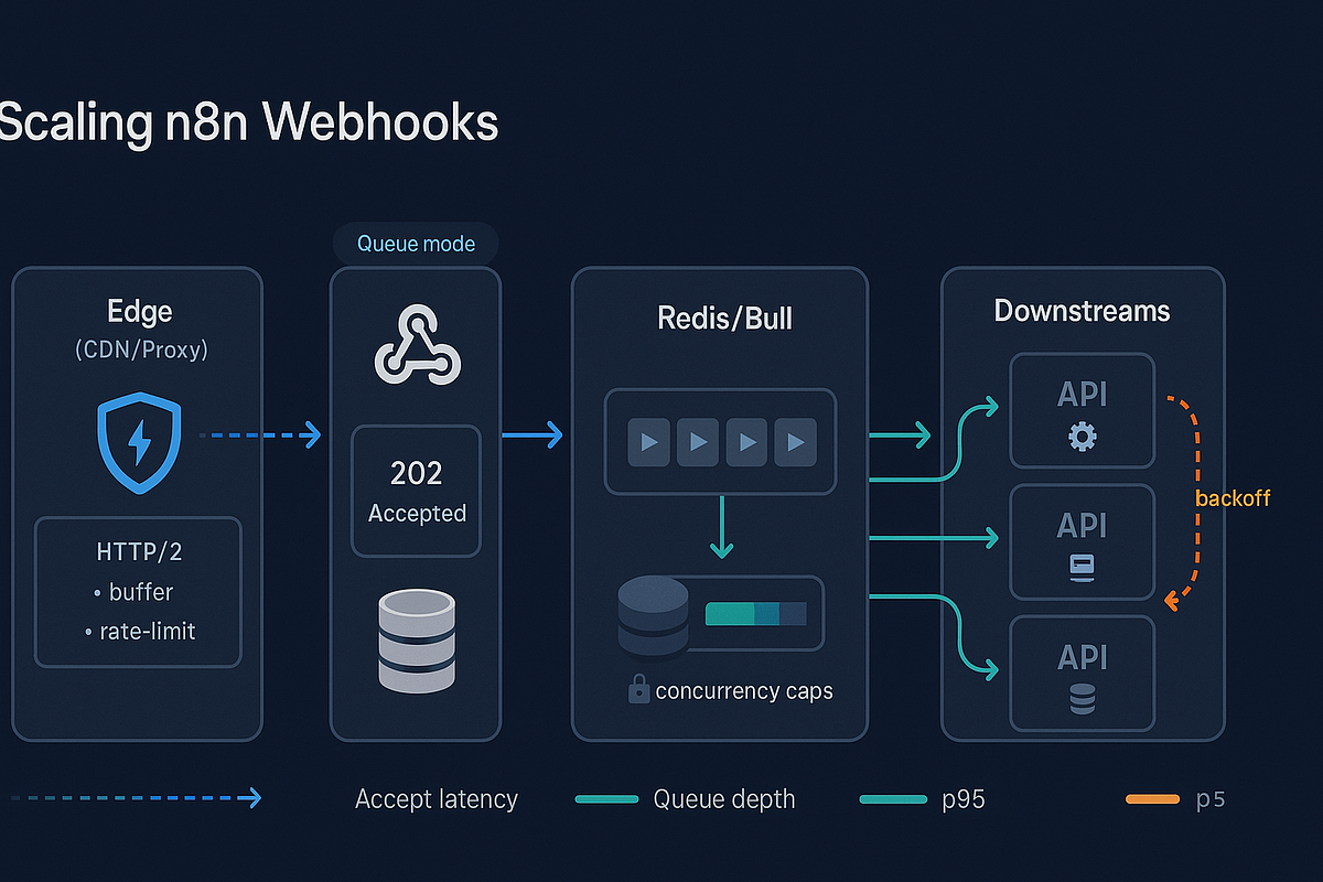 High-Volume Webhook Handling with n8n | by Modexa | Nov, 2025 | Medium