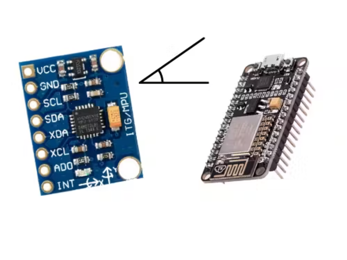 Measure Angles Easily with MPU6050 and ESP32: Part 1 | by Shilleh | Towards Dev