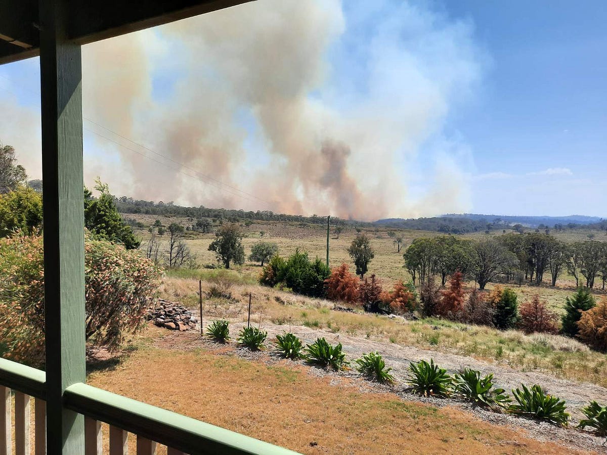 In the claws of devastating bush-fires — Day 1 | by Janin Lyndovsky ...