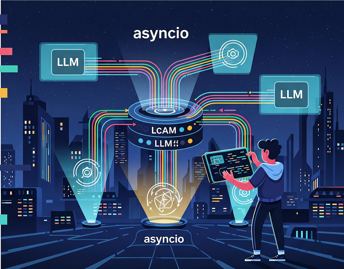 Scaling LLM Calls Efficiently in Python: The Power of asyncio | by Kannappan Suresh | Medium