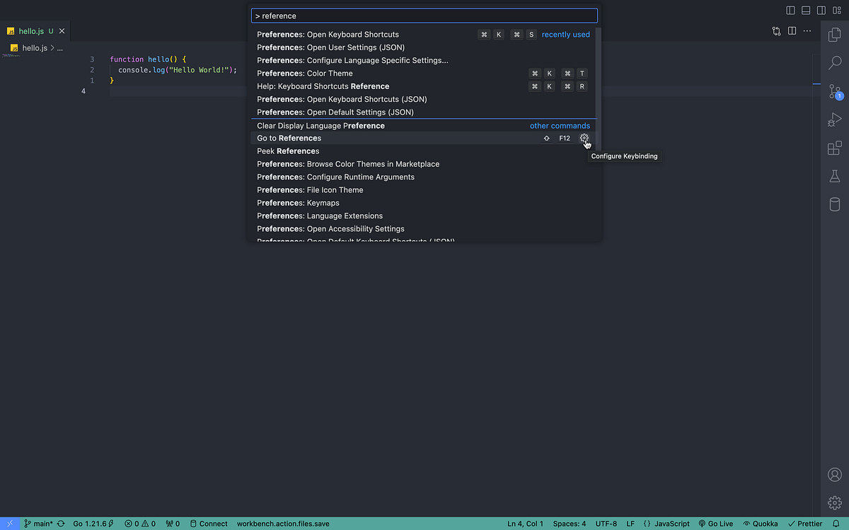 Creating custom VSCodeVim bindings | by Allan Martinez | Medium