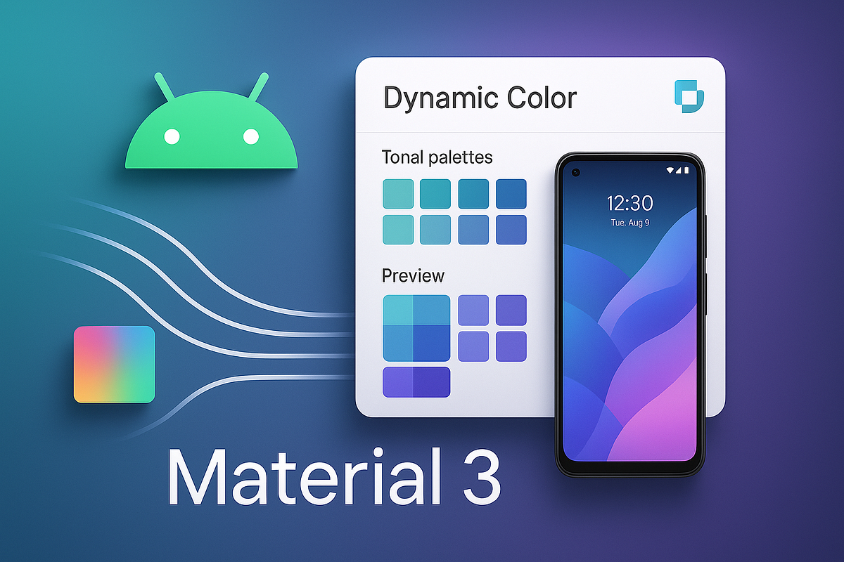 Material 3 Dynamic Color System: Pro-Level Setup Guide for Android Apps 2025 | Medium