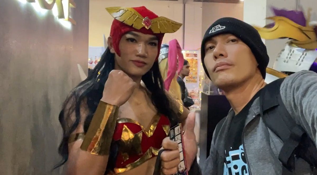 Sir Ris Bantolin Alday (Irish) #Idol Famous Cosplayer Mga Sikat sa Cavitenos @phtoycon - Bill ...