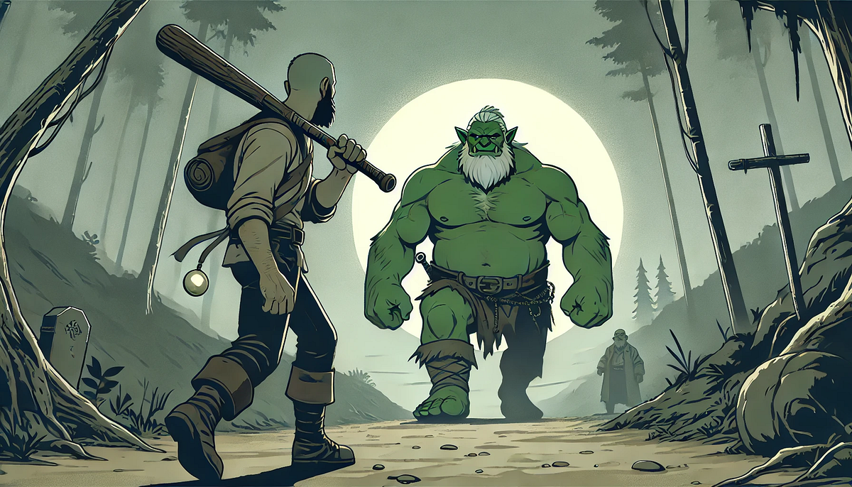 Imagine There's An Ogre Blocking the Path to your Goal. What do You Do ...