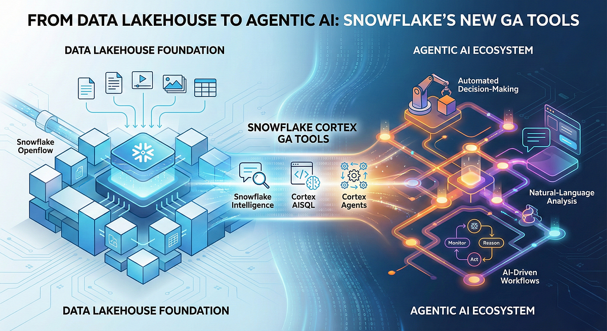 From Data Lakehouse to Agentic AI: What Snowflake’s New GA Tools Mean ...