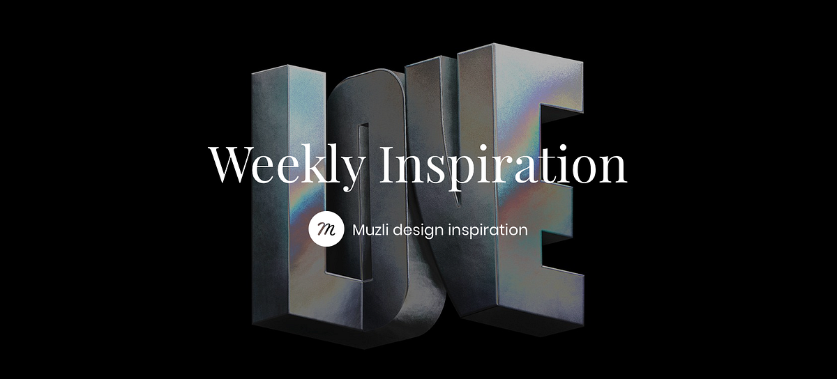 Weekly Design Inspiration #297 - Muzli - Design Inspiration