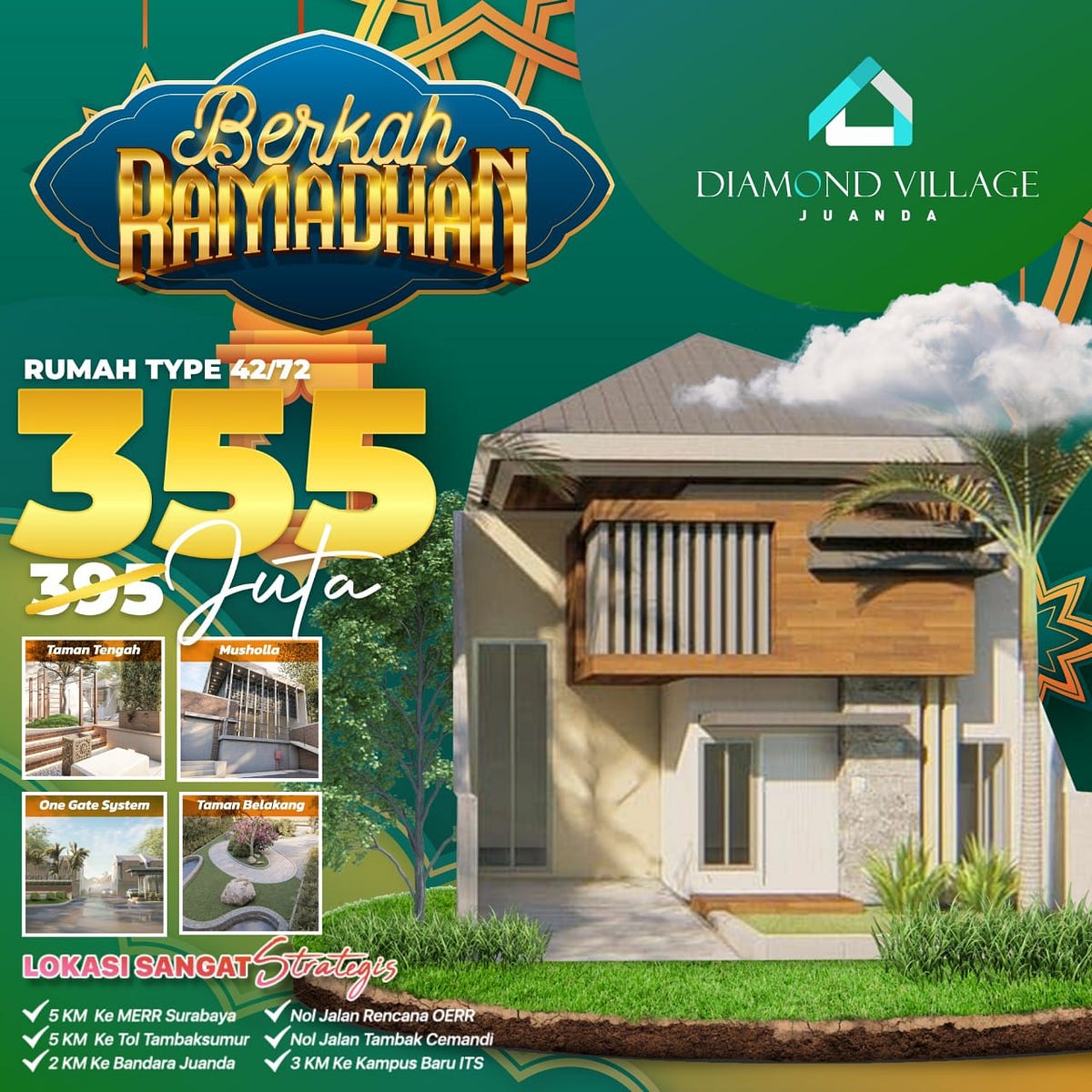 +6281323086472, Promo Ramadan Rumah Minimalis Sidoarjo | by Rumah ...