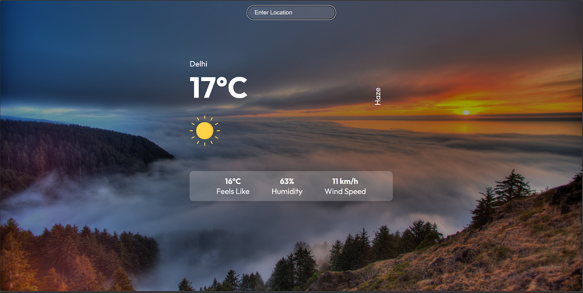 🎯Project 02: Building a Weather Dashboard using React and ... 🎯Project 02: Building a Weather Dashboard using React and ...