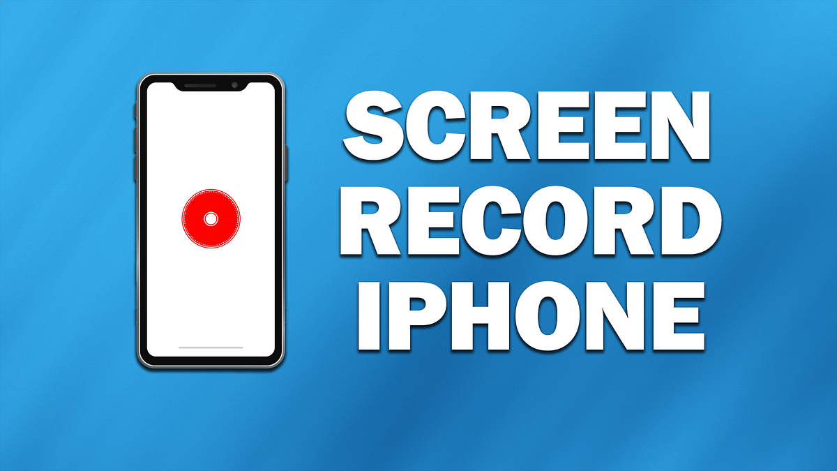 How to easily screen record your iPhone (YouTube creator tip) | by JJ ...
