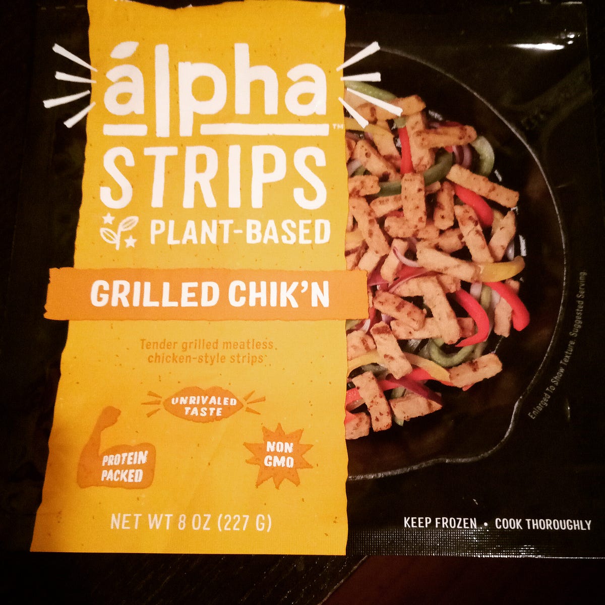 Veganuary. I Tried Alpha Strips Plant-based… | by Noma Dek | Medium