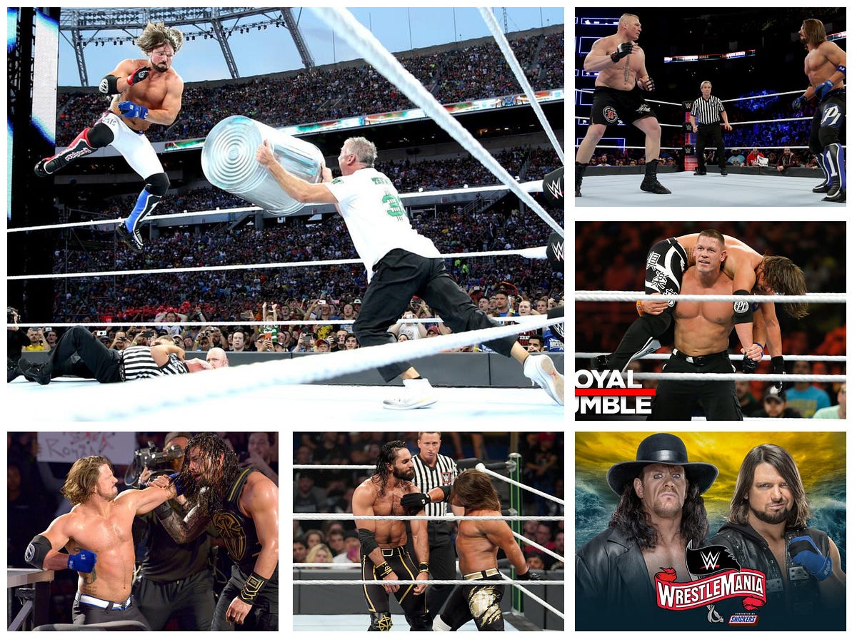 WWE: The Top 10 AJ Styles Matches | by DAR Sports Media | Medium