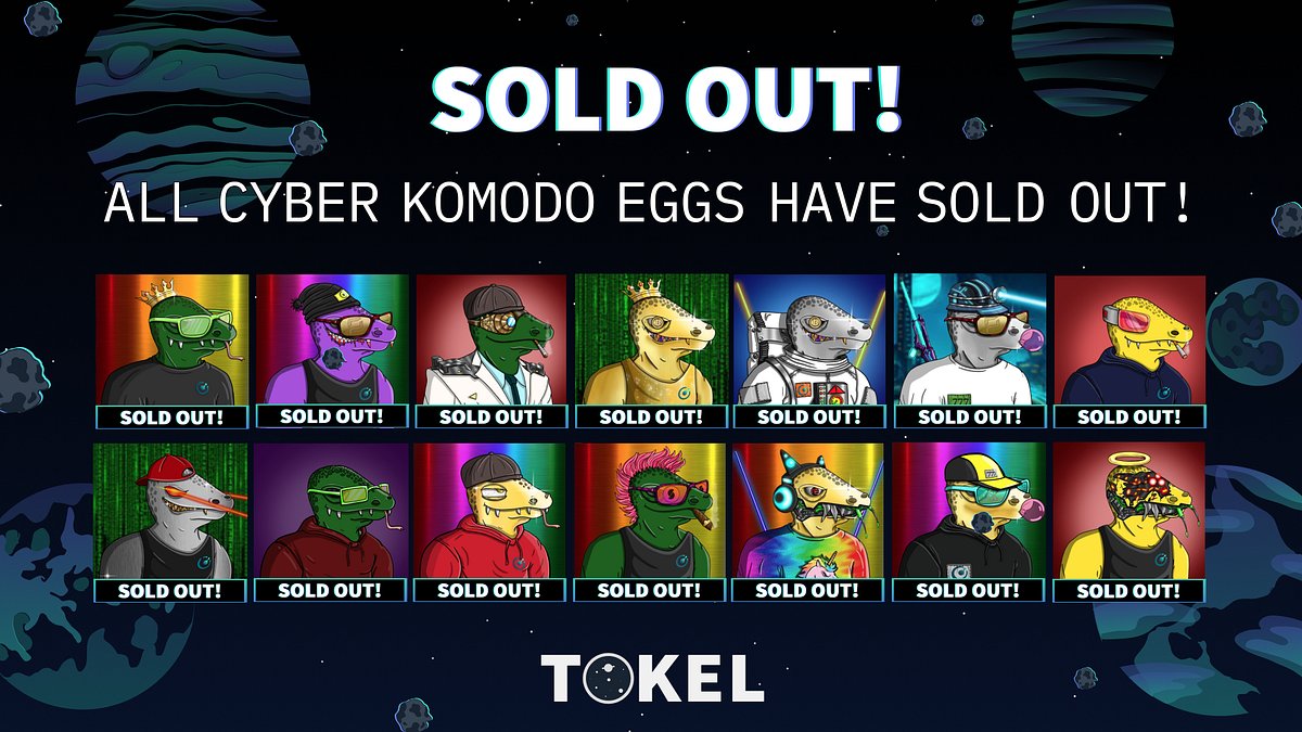 First NFT Collection On Tokel Platform Sells Out Fast | by Tokel | Medium