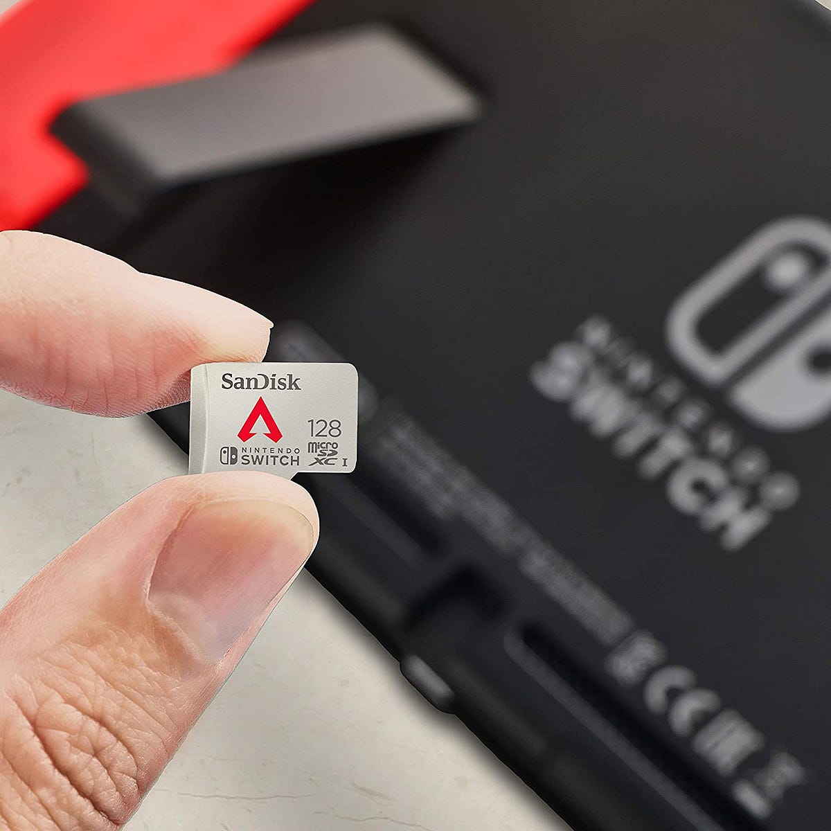 SanDisk 128GB microSDXC Card, Licensed for Nintendo Switch — SDSQXAO ...