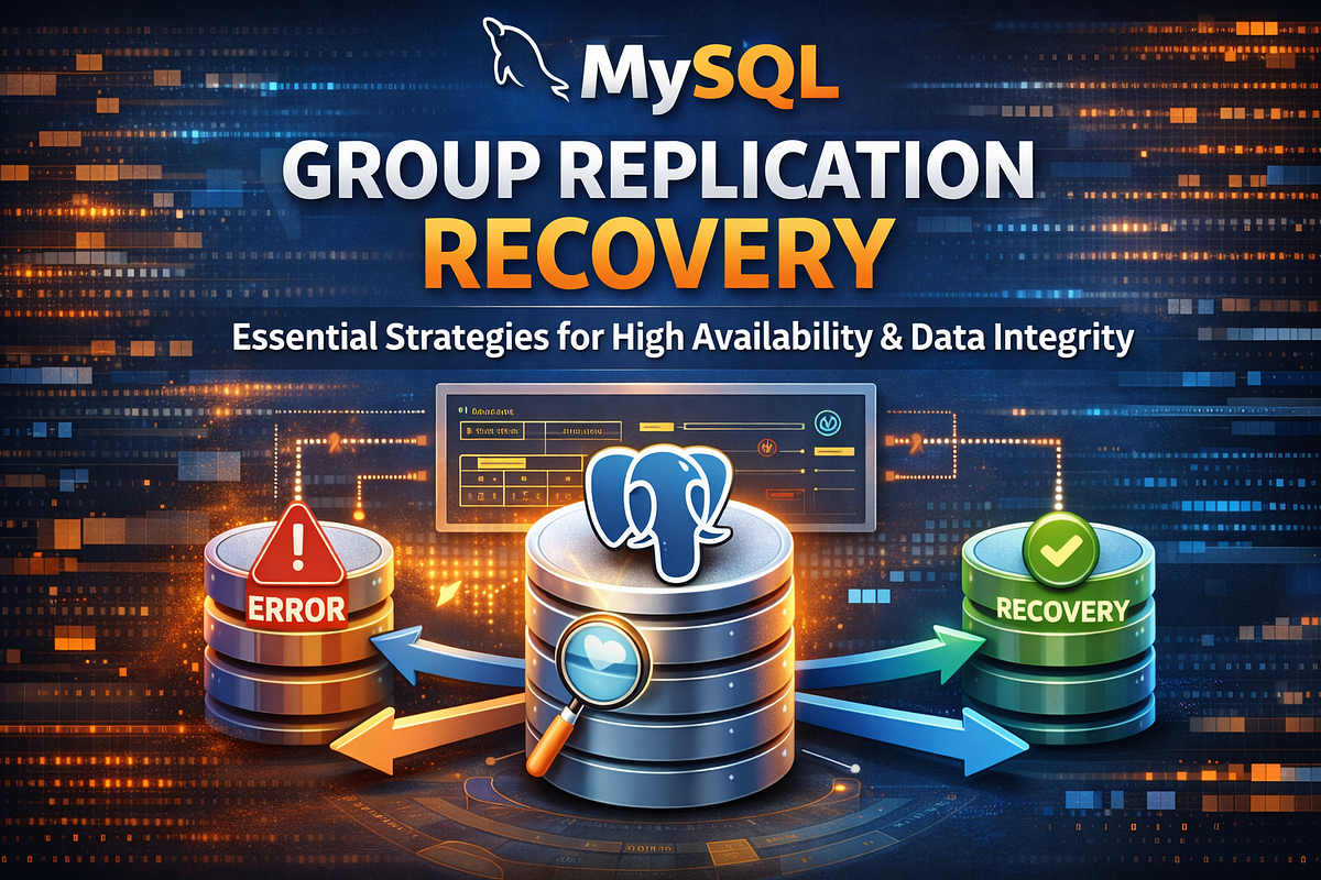 Mastering MySQL Group Replication Recovery for High Availability and Data Integrity | by Mydbops ...