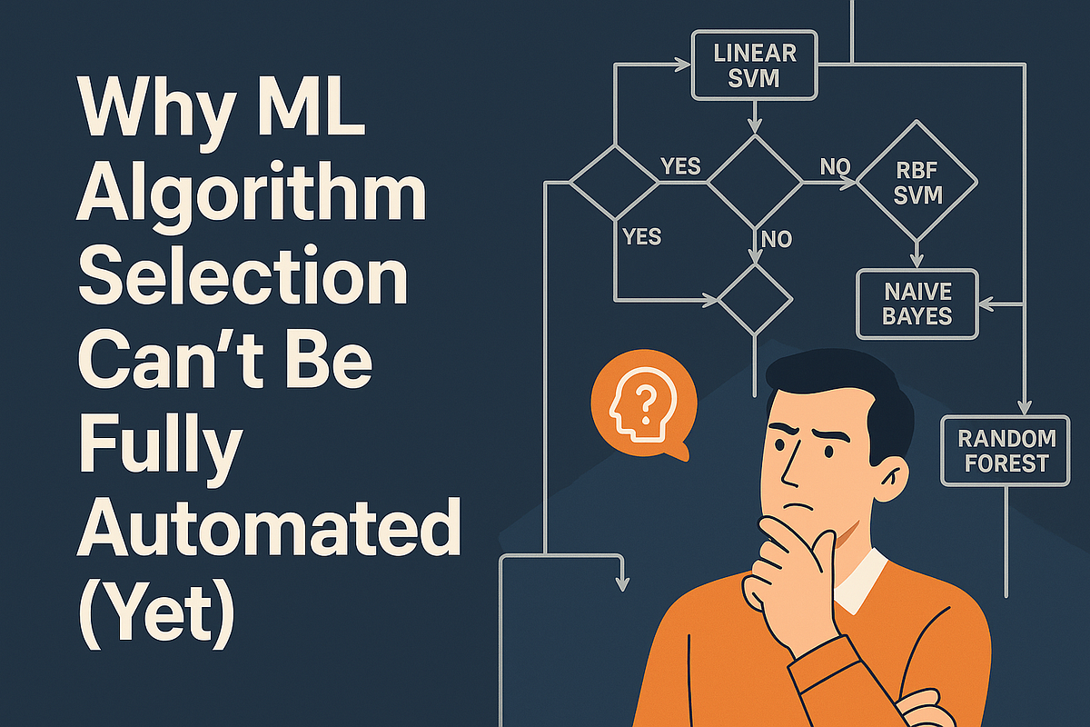 Why ML Algorithm Selection Can’t Be Fully Automated (Yet) | Medium