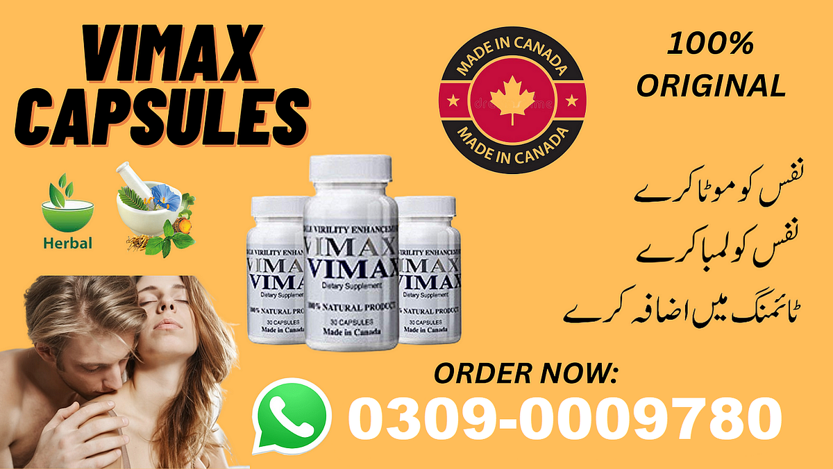 Vimax Capsules Price in Karachi — 03090009780 | by Tcs Naheed Pk | Medium
