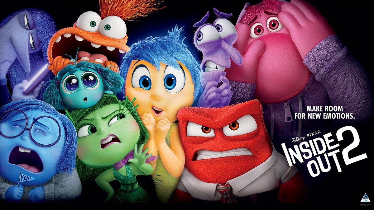 How the Emotions from ‘Inside Out 2’ all appear during the daily walk ...