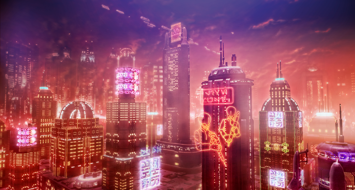 Chapter 1: Blinding Neon. Calen woke groggily from a cold liquid… | by ...