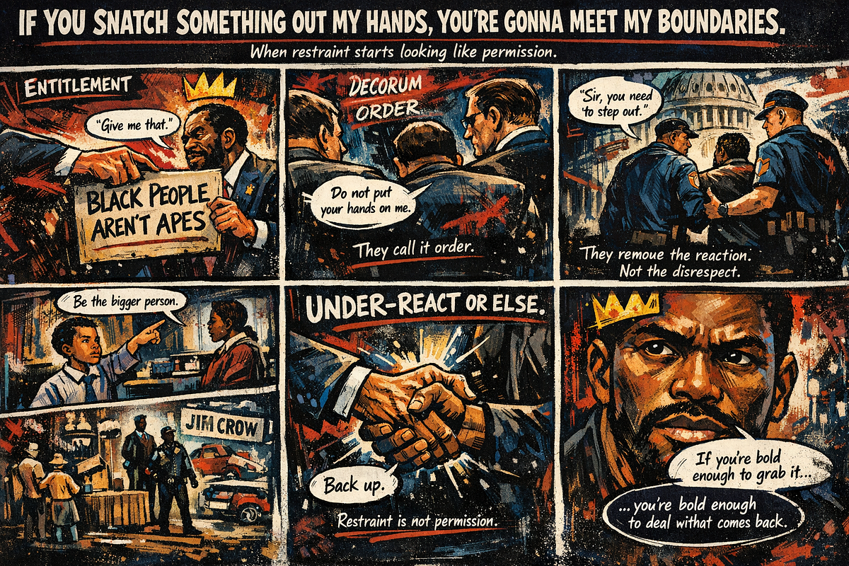 If You Snatch Something Out My Hands, You’re Gonna Meet My Boundaries ...