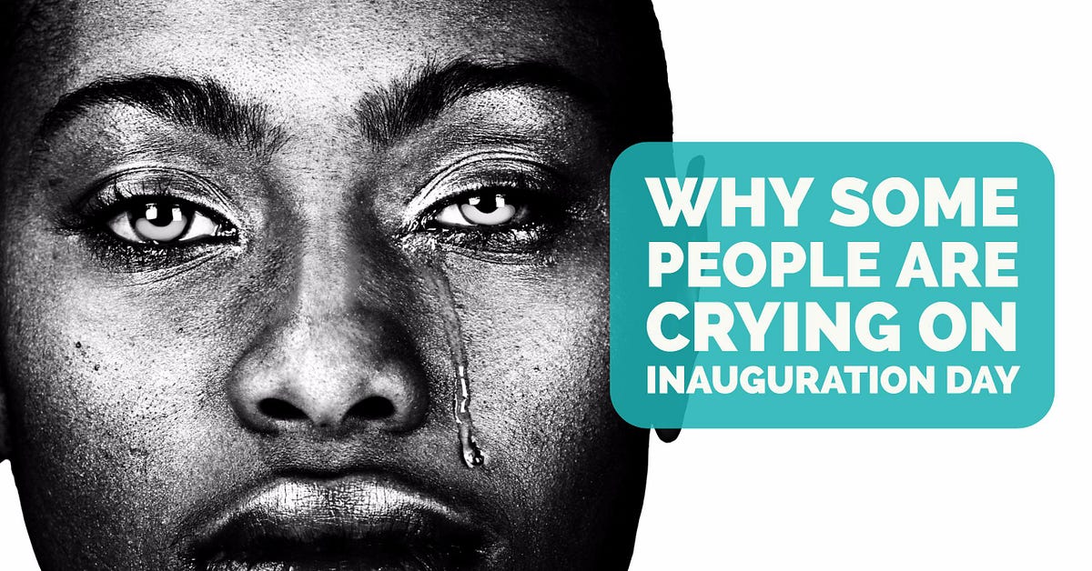 Why Some People Are Crying On Inauguration Day | by Chantal Kamya | Medium