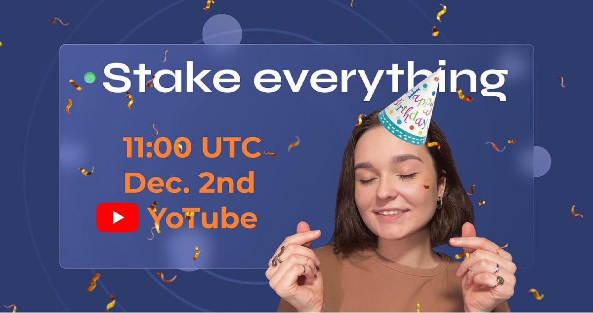 Come to celebrate Stakewolle’s birthday on our Livestream! This Friday ...