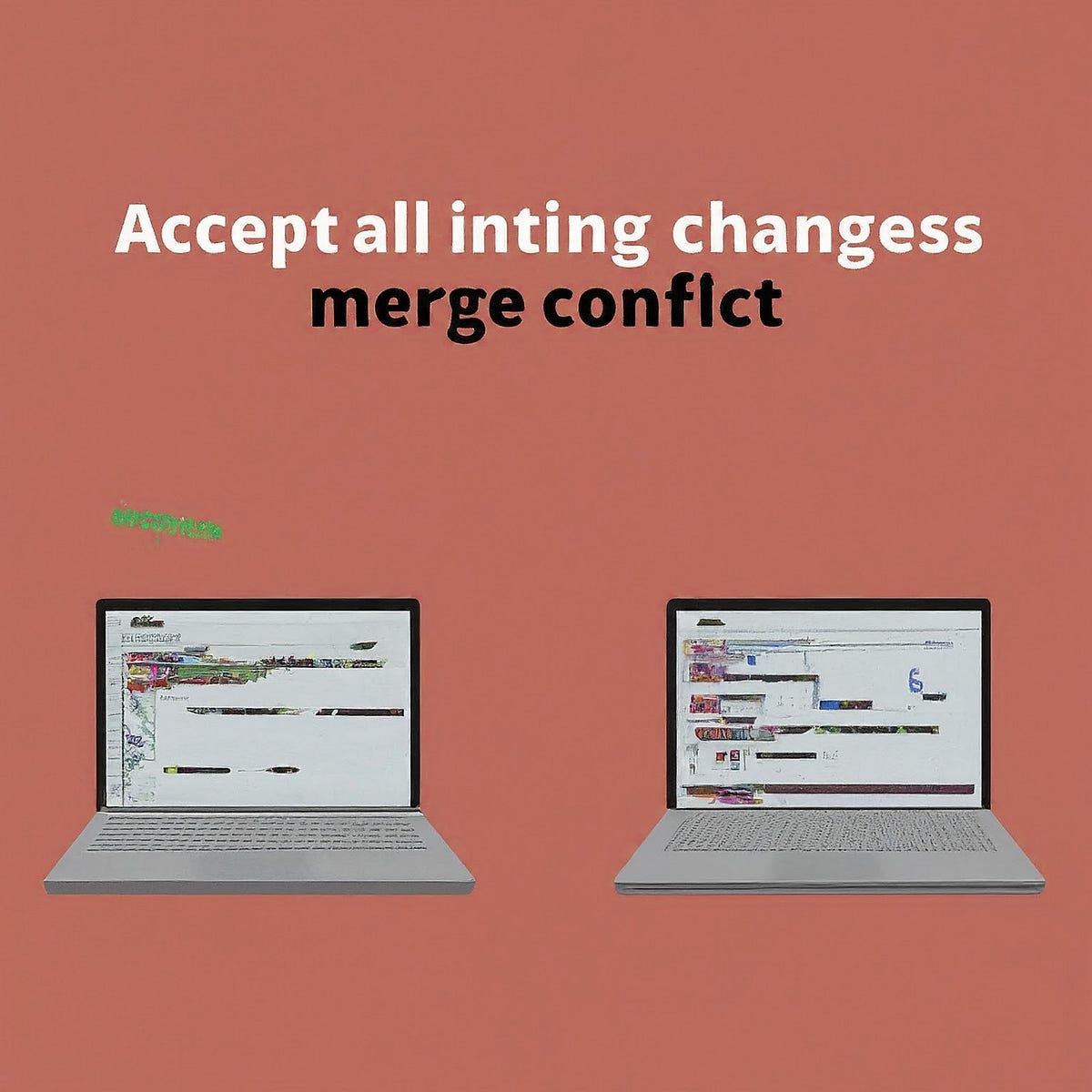 How to accept all incoming changes during a merge conflict in Git - by Asad Saeed | by Asad ...