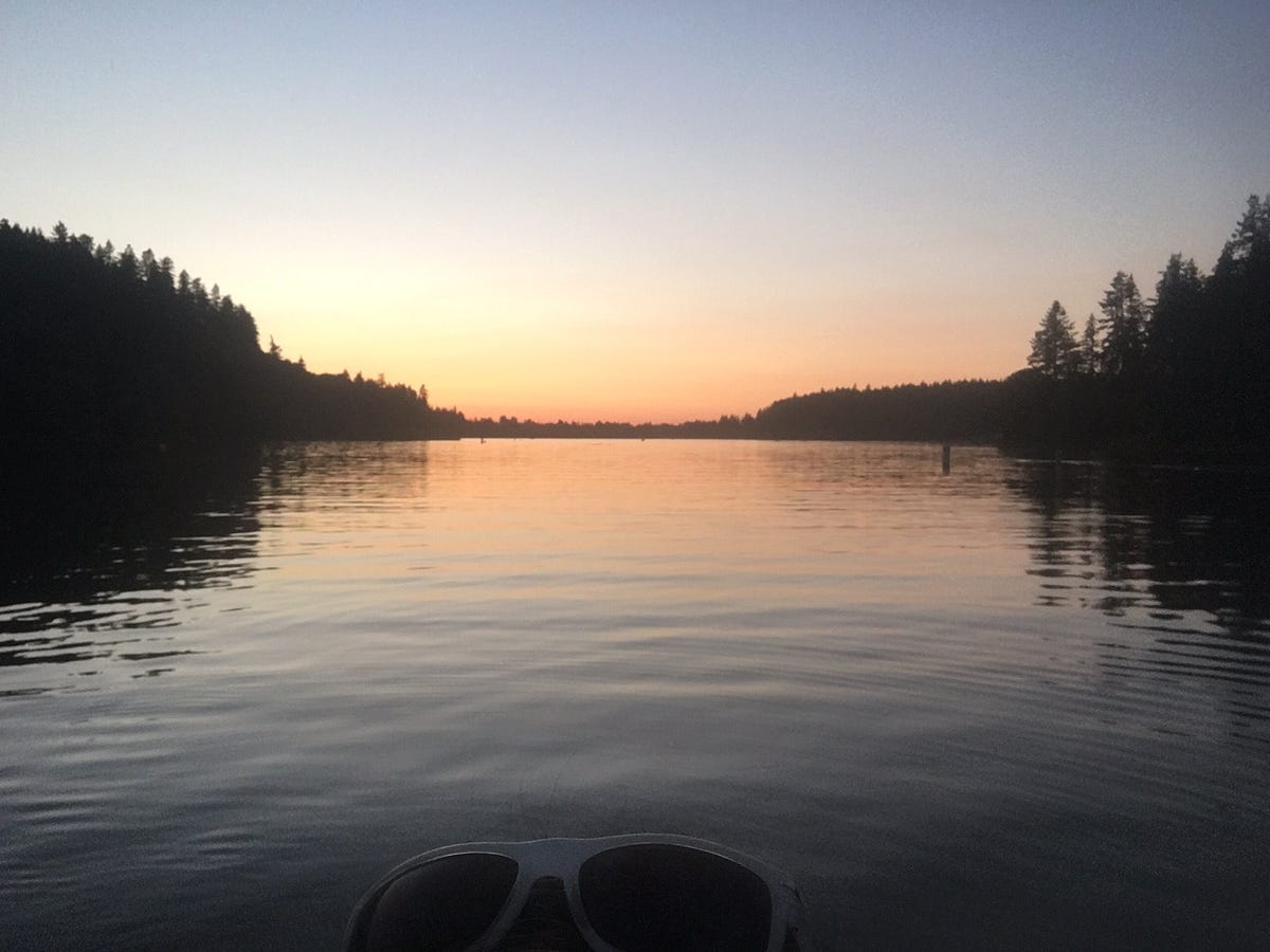 Lacamas Lake. Getting There: Map and Directions… | by M.H. Curl ...