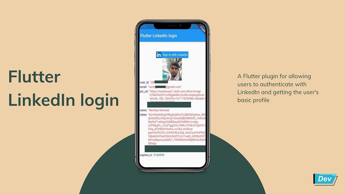 Flutter LinkedIn login. A Flutter plugin for allowing users to… | by Raviteja Nomula | Pro Dev ...