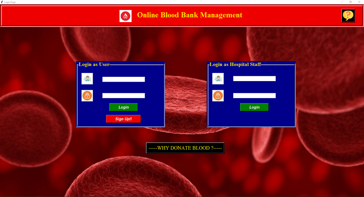 Online Blood Bank Management System | by Nisargndoshi | Medium