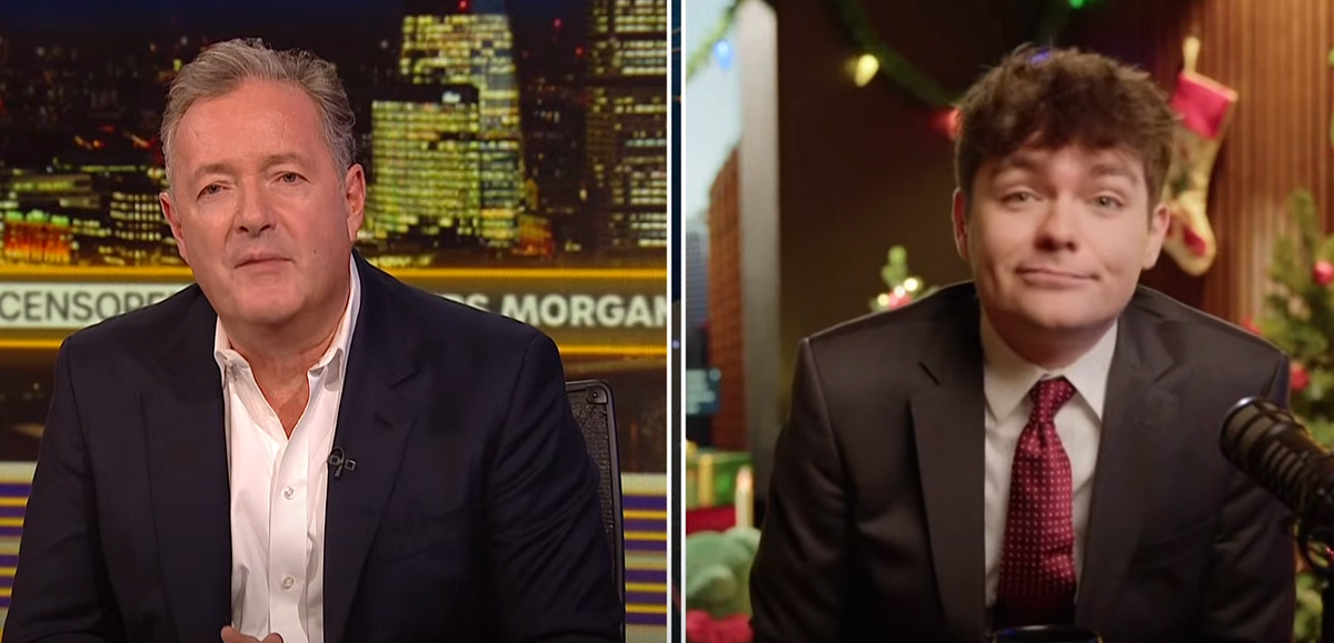 Piers Morgan Nick Fuentes Interview: Holocaust Denial, Hitler Praise ...