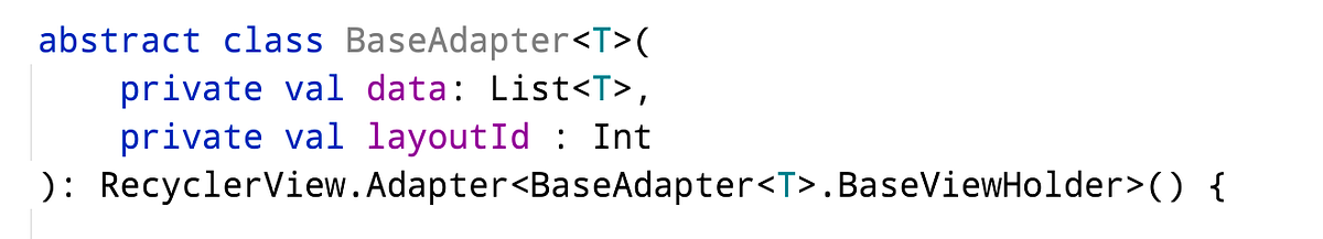 How can we Reduce the boilerplate code of the RecyclerView Adapter | by Ankit Tiwari | Medium