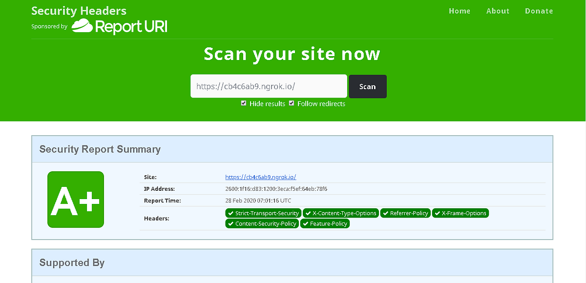 Security Headers in Asp Net Core. There comes a moment when you begin ...