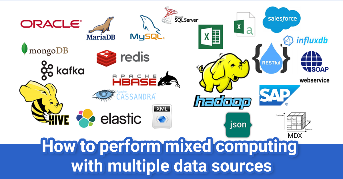 How to perform mixed computing with multiple data sources | by esProc ...