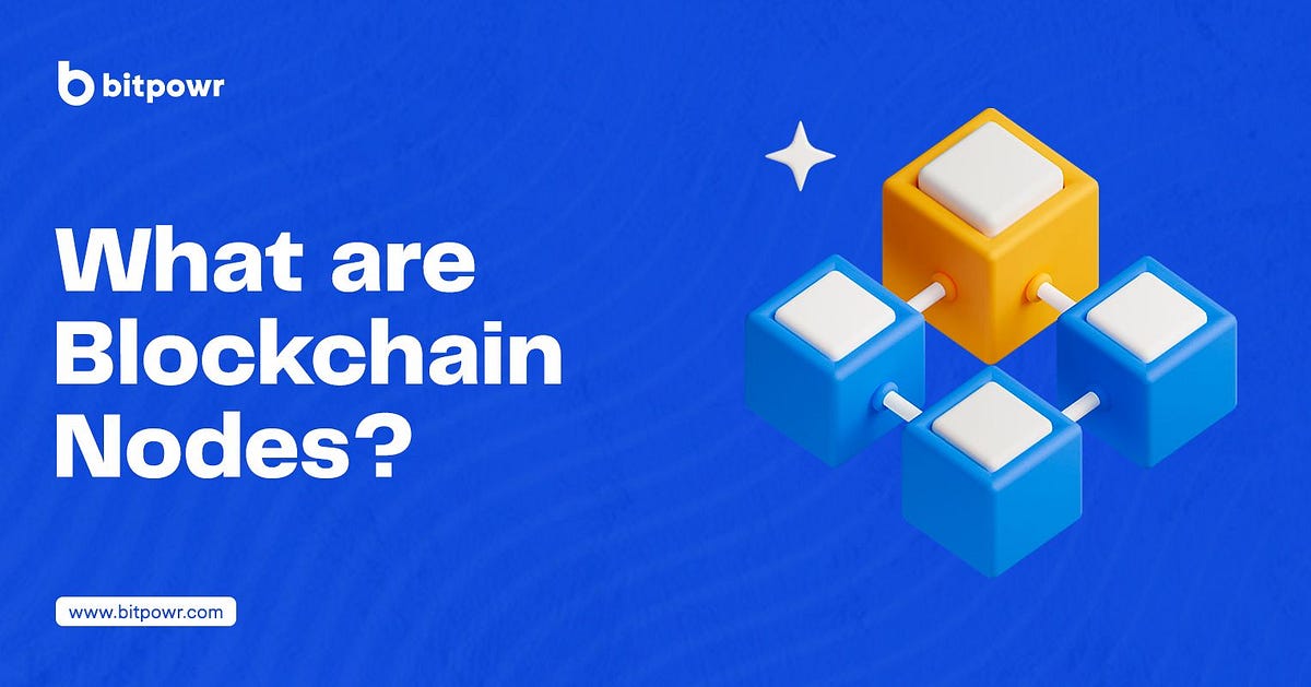 What are Blockchain Nodes. The definition of nodes can vary from… | by ...
