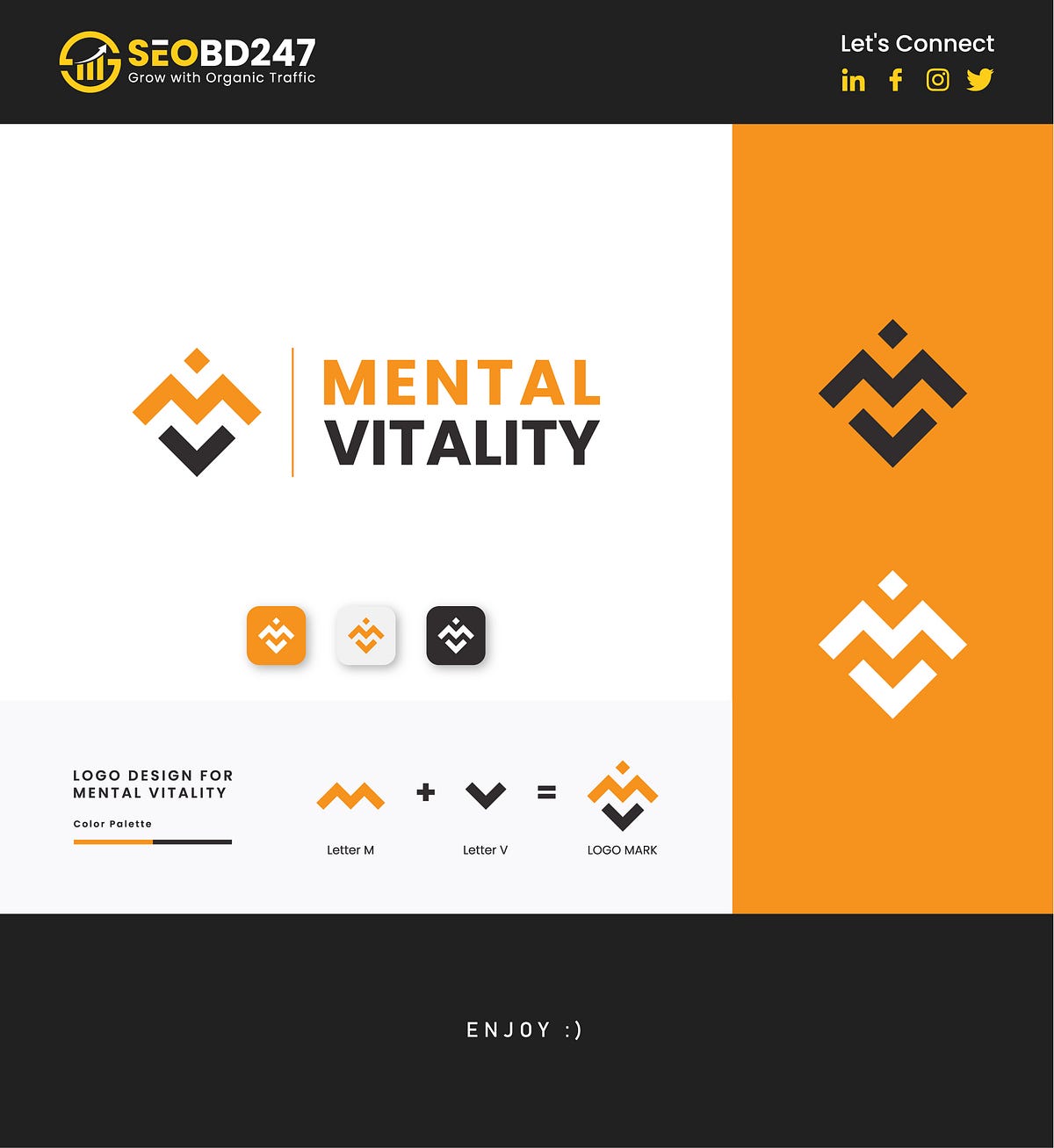 Creative Corporate Logo Design for Mental Vitality. - Najmul Hasan - Medium