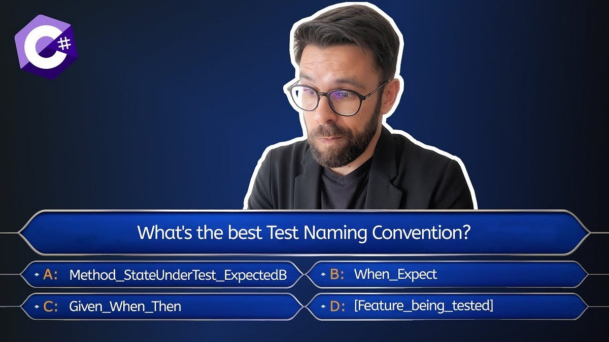 Unit Test Naming Conventions. In software development, names are very ...