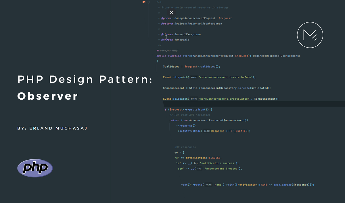 Observer Design Pattern | by Erland Muchasaj | Medium