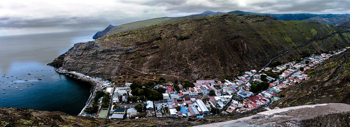 Flying to Saint Helena. I am fascinated with the island of… | by Jim ...