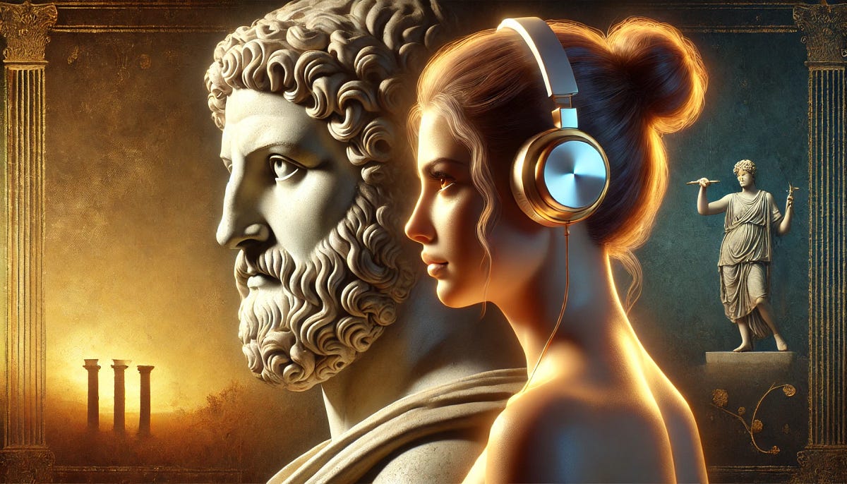 Finding Growth Through Stoicism: A Visual and Musical Journey | by ...