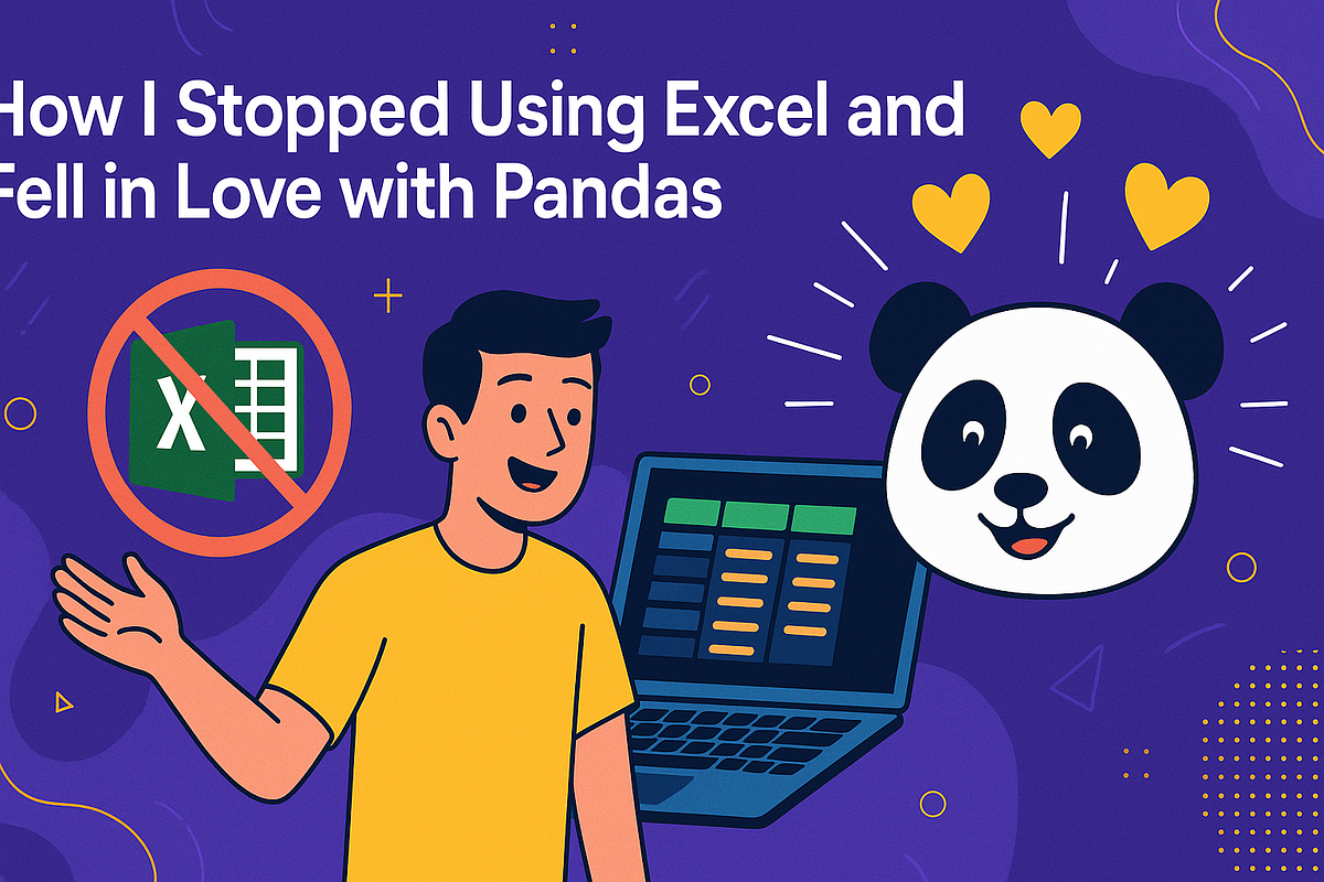 How I Stopped Using Excel and Fell in Love with Pandas | by Nikulsinh ...
