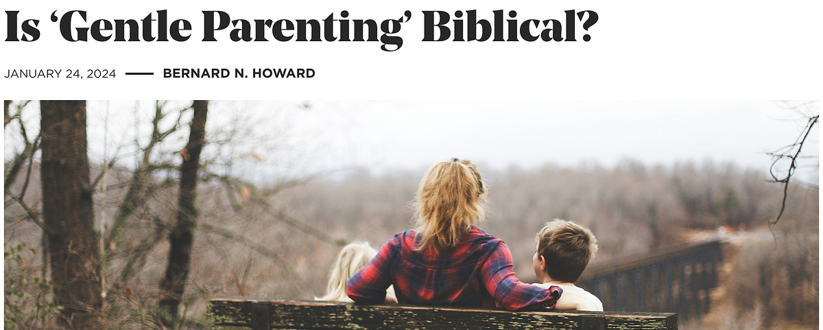 Gentle Parenting isn’t “Biblical”; Spanking isn’t Christlike | by J. Ryan Canty | Medium