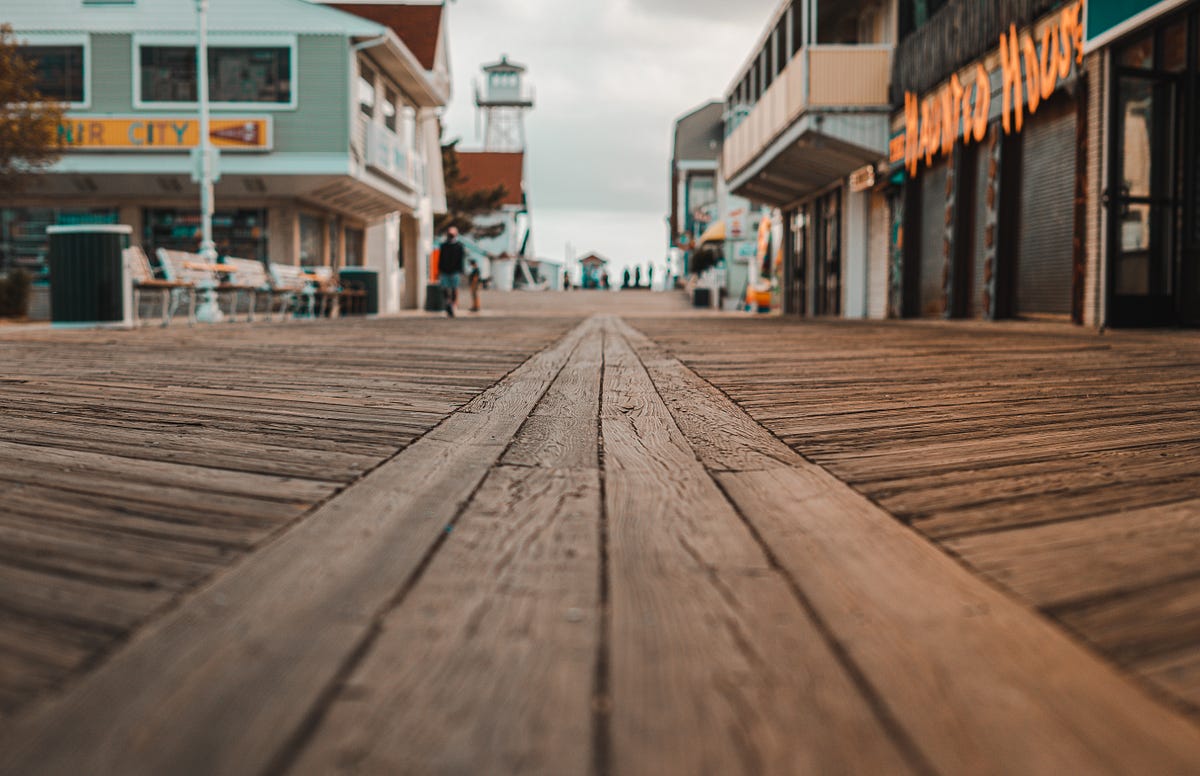 Where the Boardwalk Ends - Rita - Medium